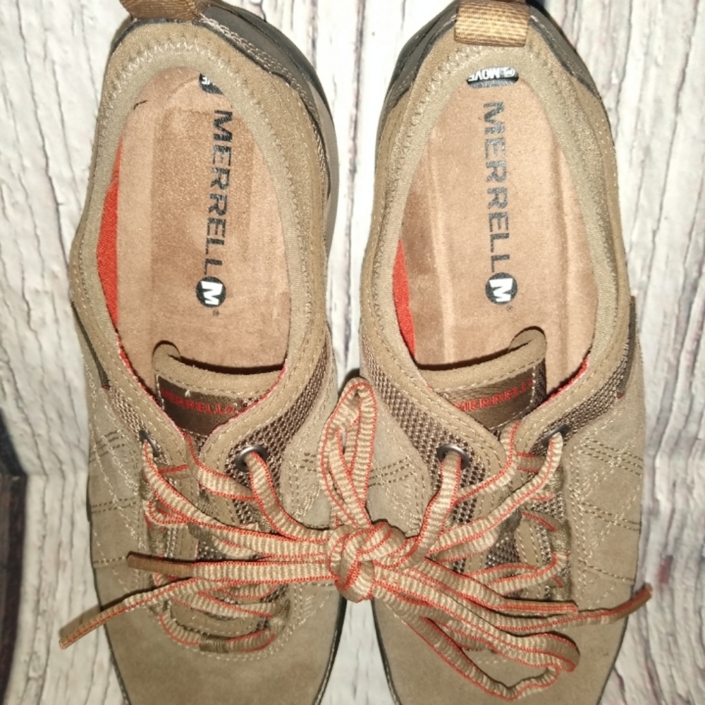 Merrell Kangaroo Suede Hiking Outdoor Walking Shoe - Gem